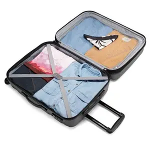 SAMSONITE Omni Pc Hardside Expandable 3-piece Spinner Luggage Set - Black