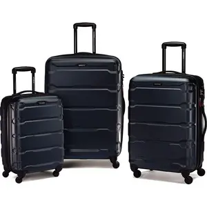 SAMSONITE Omni Pc Hardside Expandable 3-piece Spinner Luggage Set - Navy