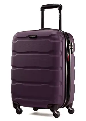 SAMSONITE Omni Pc Hardside Expandable 3-piece Spinner Luggage Set - Purple