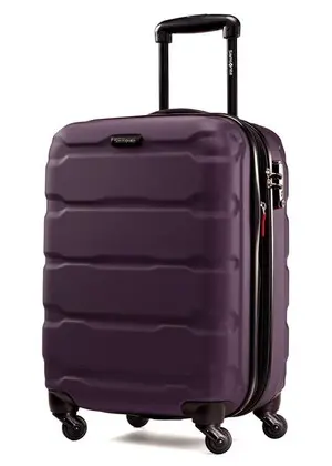 SAMSONITE Omni Pc Hardside Expandable Carry-on Spinner Luggage - Purple