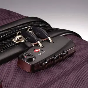 SAMSONITE Omni Pc Hardside Expandable Carry-on Spinner Luggage - Purple