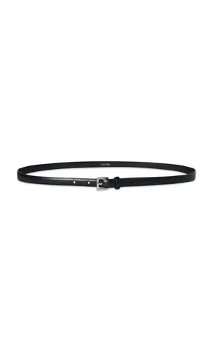 THE ROW City Leather Belt - Black