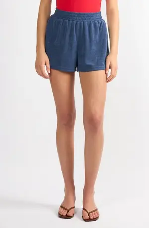 VIENS AVEC MOI Terry Shorts