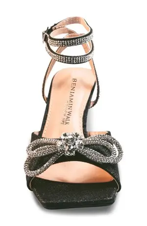 TOUCH UPS Lux Ankle Strap Sandal - Black