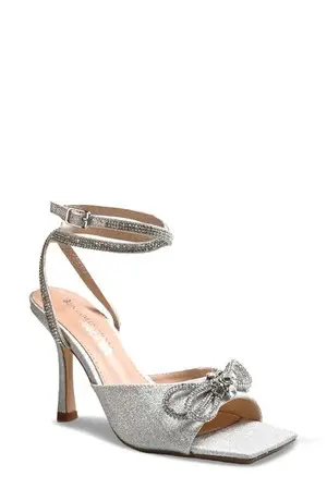 TOUCH UPS Lux Ankle Strap Sandal - Silver