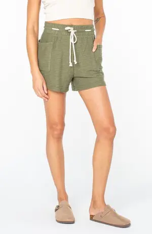 Roxy Cotton-blend Shorts - Four Leaf