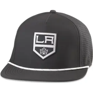 American Needle Los Angeles Kings Buxton Pro Tech Adjustable Hat - Black