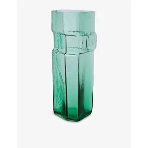 FERM LIVING Utzon Can Lis Muro Glass Vase 38cm - Recycled Green
