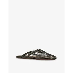Alaïa Leather Mules