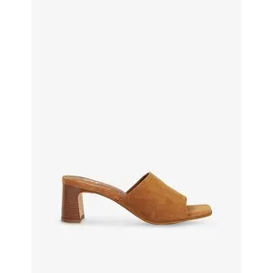 DUNE Jule Suede Heeled Mules