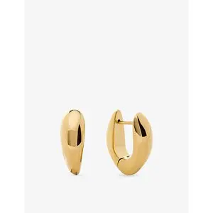 Monica Vinader Nura Reef Medium Hoop Earrings - Gold