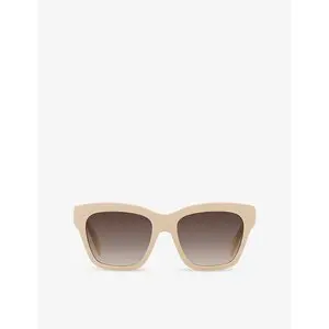 Celine Cl40253i Triomphe Square-frame Sunglasses
