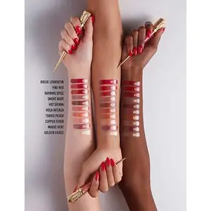 CHRISTIAN LOUBOUTIN Rouge Stiletto Vinyl Gloss Lip Gloss 530v 4ml - Torrid Peach
