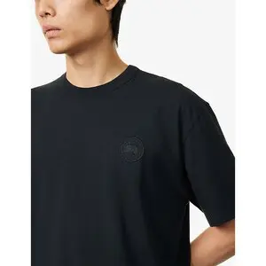 Canada Goose Gladstone Embroidered Cotton-jersey T-shirt