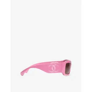 Chanel Ch5526 Rectangle-frame Sunglasses
