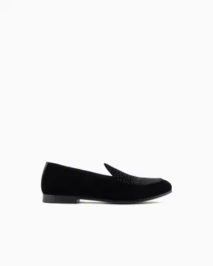 Giorgio Armani Embellished Loafers