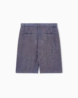 Giorgio Armani Linen Bermuda Shorts