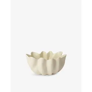 FERM LIVING Nium Stoneware Bowl 36cm - Off White