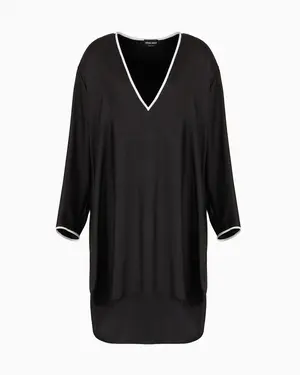 Giorgio Armani Silk Satin Long Shirt