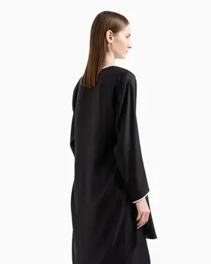 Giorgio Armani Silk Satin Long Shirt