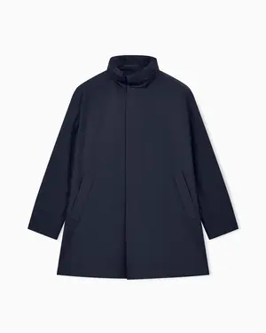 Giorgio Armani Stretch Nylon Pea Coat