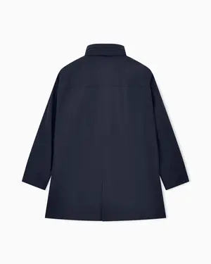 Giorgio Armani Stretch Nylon Pea Coat