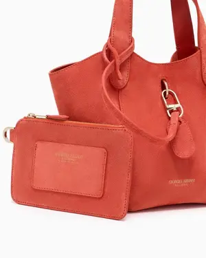 Giorgio Armani Small Suede Handbag