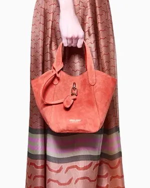 Giorgio Armani Small Suede Handbag