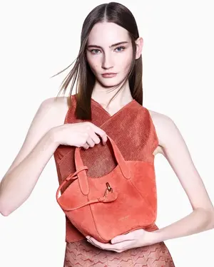 Giorgio Armani Small Suede Handbag