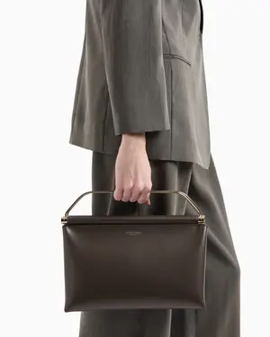 Giorgio Armani Large Leather Handbag