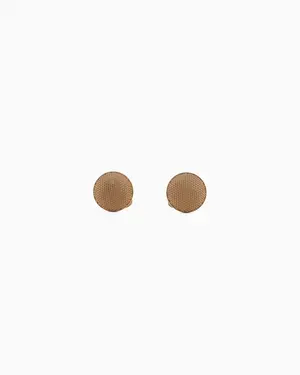 Giorgio Armani Bronze-finish Sterling Silver Cufflinks