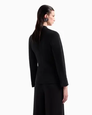Giorgio Armani Single-breasted Jacket With Rhinestones - Patterned