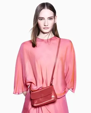 Giorgio Armani Mini La Prima Soft Bag - Orange