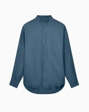 Giorgio Armani Silk Twill Shirt - Green