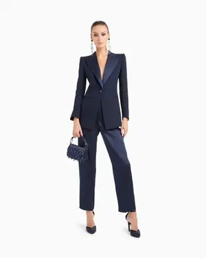 Giorgio Armani Silk Single-breasted Jacket