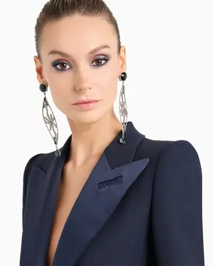 Giorgio Armani Silk Single-breasted Jacket