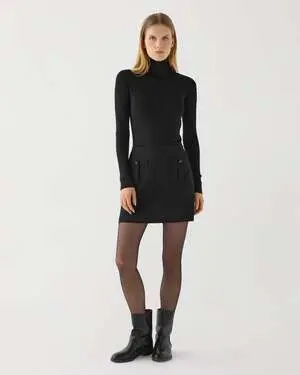 Veronica De Piante Sabine Mini Skirt - Black