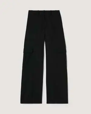Veronica De Piante Etta Grain De Poudre Wool Trousers
