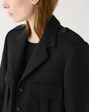 Veronica De Piante Birdie Jacket In Stretch Wool Twill