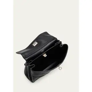 Balenciaga Small Grained Leather Top-handle Bag - Grey