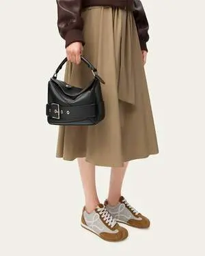 Loewe Puzzle Biker Top-handle Bag - Black