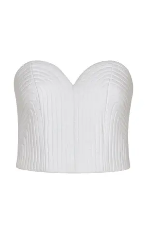 ANDRES OTALORA De Sal Strapless Top