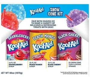 KOOL-AID Kasck3bps Snow Cone Syrup Party Kit