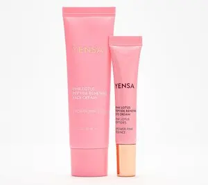 YENSA Beauty Pink Lotus Face Cream & Eye Cream 2-pc Set - One-color