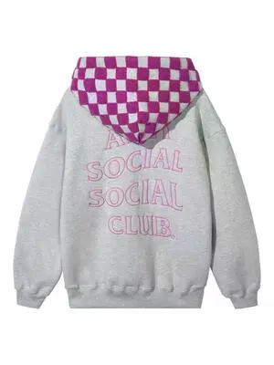 ANTI SOCIAL SOCIAL CLUB Checked Hoodie