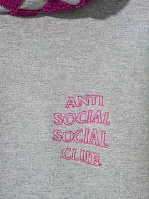 ANTI SOCIAL SOCIAL CLUB Checked Hoodie
