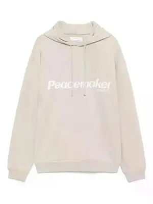 PEACEMAKER OAMC Floral-printed Hoodie - Neutrals