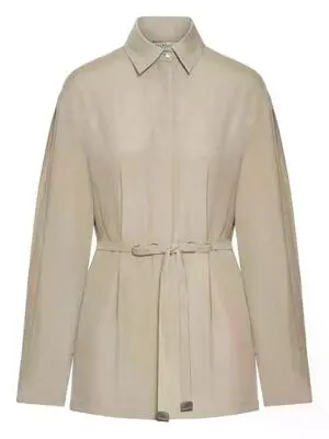 Max Mara Belted Utility Shirt
