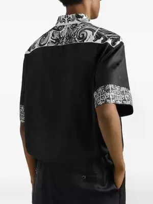 Dolce & Gabbana Monogram Silk Shirt