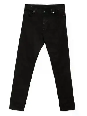 Zegna Black Wash Bottoms For Men